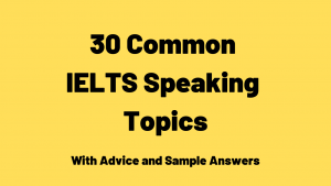 Food and Cooking: Essential IELTS Speaking Part 1 Sample Answers ...